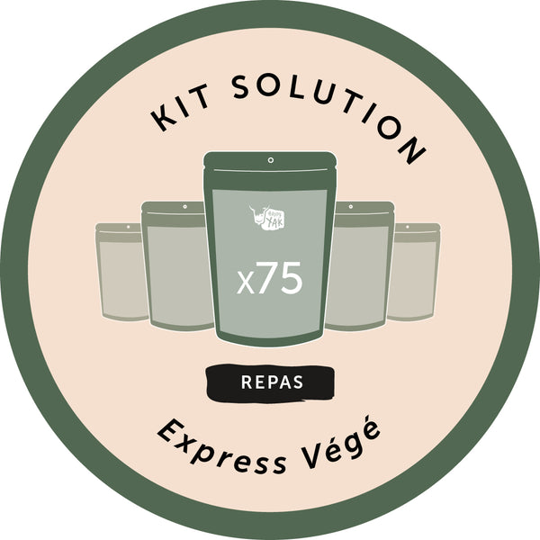 Kit solution express vegetarian – HappyYak.ca